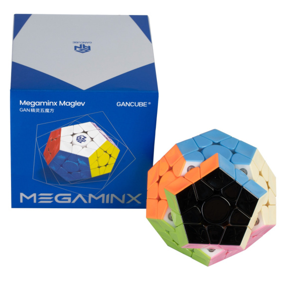 GAN Megaminx V2 MagLev Black UV | GAN